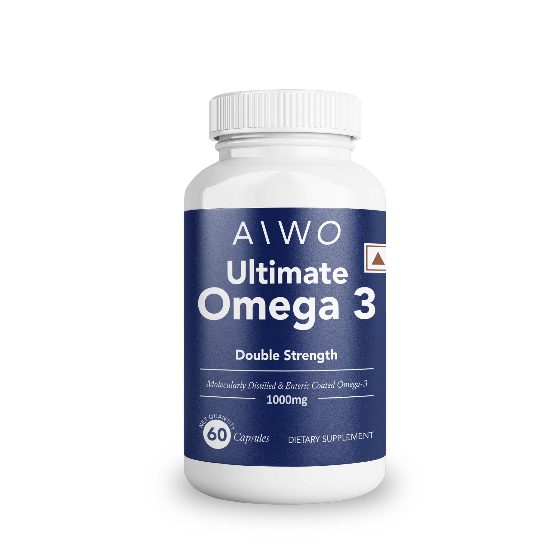 Aiwo Ultimate Omega 3 Double Strength 360mg EPA & 240mg DHA 1000mg ...