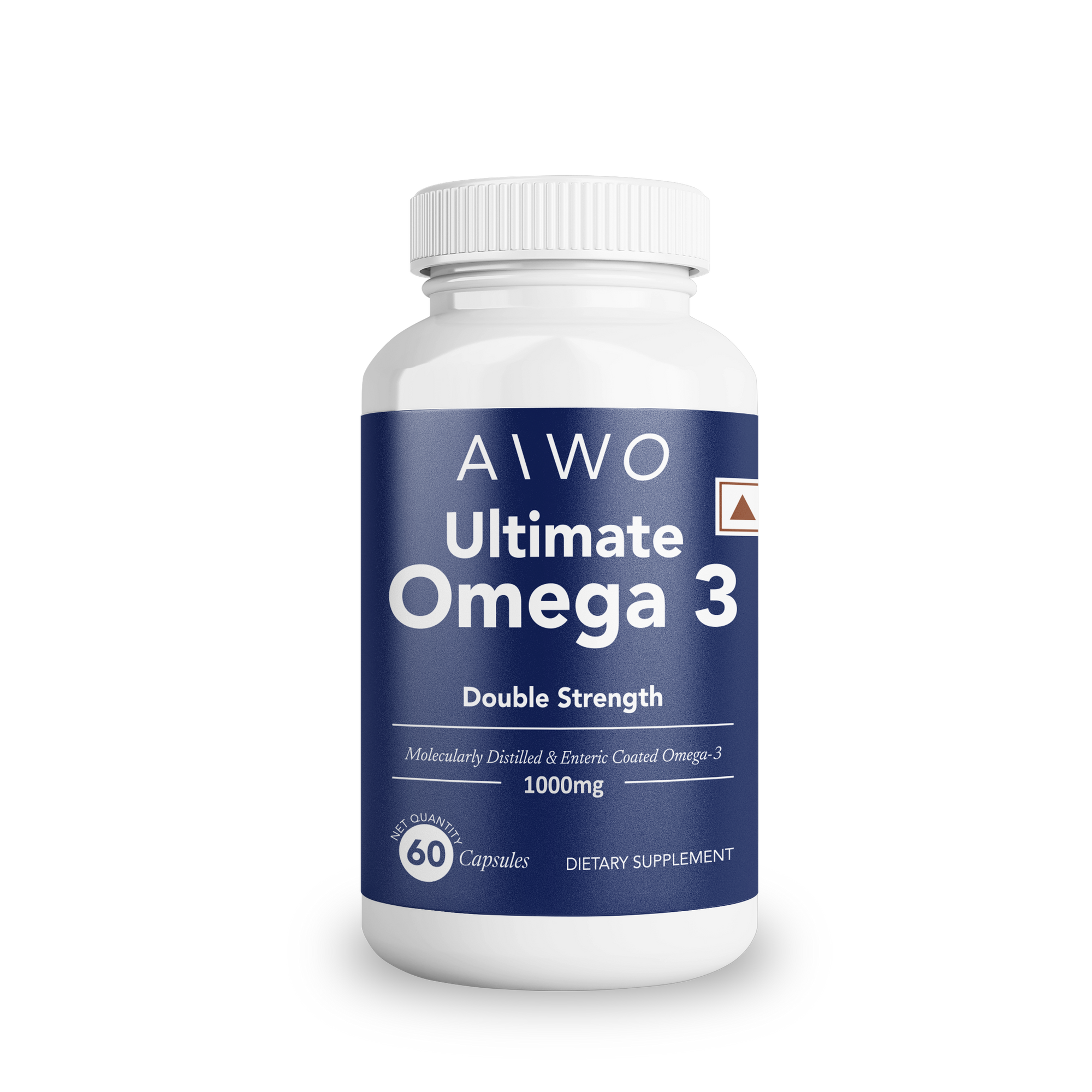 Aiwo Ultimate Omega 3 Double Strength 360mg EPA & 240mg DHA 1000mg ...